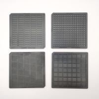 China Customized Reusable Waffle Pack Chip Trays 2-4 inch with 1.0×10⁴-1.0×10¹¹Ω Surface Resistance for Wafer Die Packaging for sale