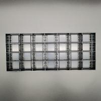 China Recyclable Black ESD SMD Components Tray 322.6×135.9×29.1mm with 28 Cavities for Electronic Packaging for sale