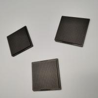 China OEM Black Anti Static Bare Die Tray 2 Inch 500 Cavity RoHS Non Toxic PC Material for sale