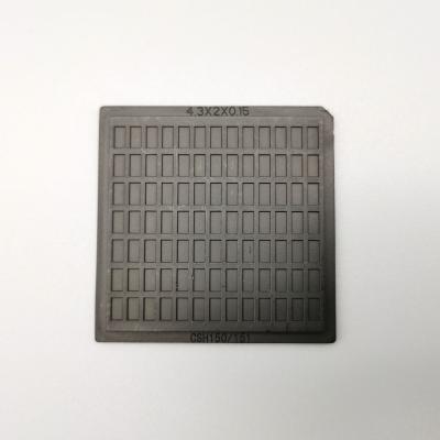 China Anti Static Waffle Pack IC Tray 50.7x50.7x4mm for Storing IC Components Impact Resistance for sale
