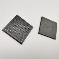 China Black ESD Anti-Static IC Chip Tray 50x50x5mm with 100-PCS Capacity and High Temperature Resistance for sale