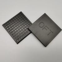 China Black ESD Anti-Static IC Chip Tray 50x50x5mm with 100-PCS Capacity and High Temperature Resistance for sale