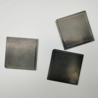 China Permanent Anti-Static Chip Trays for Tiny Dies 50.7x50.7x4mm with 0.46mm Cavity Size and 1.0x10⁴-1.0x10¹¹Ω Resistance for sale