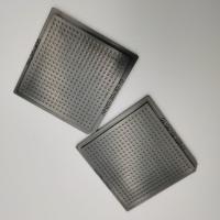 China Custom Black IC Chip Tray 400PCS 50.7x50.7mm ABS Material for Electronic Component Packaging for sale