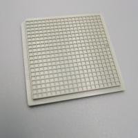 China ODM Gray Conductive Waffle Pack IC Tray 50.7×50.7×4mm with 400 Cavities and 10⁴-10¹¹Ω Resistance for sale