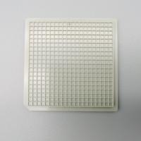 China ODM Gray Conductive Waffle Pack IC Tray 50.7×50.7×4mm with 400 Cavities and 10⁴-10¹¹Ω Resistance for sale