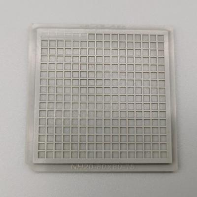 China ESD ABS Waffle Pack Chip Tray 250PCS 2x2 Inch Regular Cavities for IC Components for sale