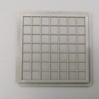China ESD Antistatic Matrix Chip Waffle Tray 2-4 Inch with 1.0x10⁴-1.0x10¹¹Ω Resistance for IC Component Protection for sale