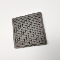 China Traditional Black 2 Inch Waffle Pack Chip Trays - 50.7x50.7x4mm ABS ESD Protection for Electronic Components for sale