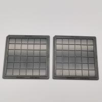 China ABS MPPO Waffle Pack Bare Die Tray 36 PCS 101.57×101.57×3mm Optical Device Packaging for sale