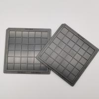 China ABS MPPO Waffle Pack Bare Die Tray 36 PCS 101.57×101.57×3mm Optical Device Packaging for sale