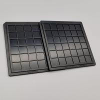 China ABS MPPO Waffle Pack Bare Die Tray 36 PCS 101.57×101.57×3mm Optical Device Packaging for sale
