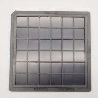 China ABS MPPO Waffle Pack Bare Die Tray 36 PCS 101.57×101.57×3mm Optical Device Packaging for sale