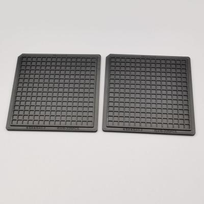 China ESD ABS Waffle Pack Trays 2-4 Inch Custom Sizes with 10⁴-10¹¹Ω Surface Resistance for Electronic Components for sale