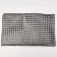 China ESD ABS Waffle Pack Trays 2-4 Inch Custom Sizes with 10⁴-10¹¹Ω Surface Resistance for Electronic Components for sale