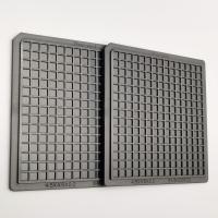 China ESD ABS Waffle Pack Trays 2-4 Inch Custom Sizes with 10⁴-10¹¹Ω Surface Resistance for Electronic Components for sale