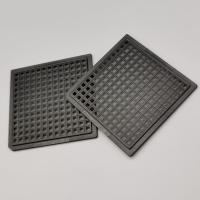 China Customized Waffle Micro Electronic Component Tray 2-4 Inch ESD Protection 0.2-0.3mm Flatness for sale