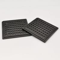 China 4 Inch Waffle Pack Chip Trays with 63 Pockets 6.62×8.29×0.8mm ESD Anti-Static Protection for Electronic Components for sale
