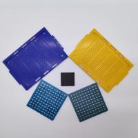 China PC Material Anti-Static Trays 2-4 Inch Biodegradable for IC Parts with 1.0×10⁴-1.0×10¹¹Ω Surface Resistance for sale