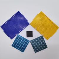 China PC Material Anti-Static Trays 2-4 Inch Biodegradable for IC Parts with 1.0×10⁴-1.0×10¹¹Ω Surface Resistance for sale