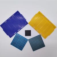 China PC Material Anti-Static Trays 2-4 Inch Biodegradable for IC Parts with 1.0×10⁴-1.0×10¹¹Ω Surface Resistance for sale