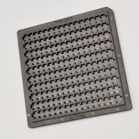 China ESD IC Chip Tray 3.5×6.6×2.5mm Pocket Size for Electronic Component Storage and Transshipment for sale