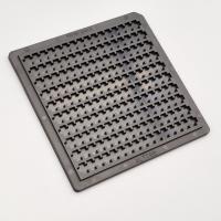 China ESD IC Chip Tray 3.5×6.6×2.5mm Pocket Size for Electronic Component Storage and Transshipment for sale