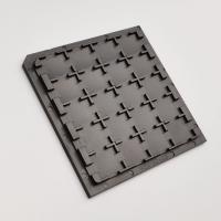 China SGS Standard Electronic Components Tray 10×19×2.3mm Pocket Size with Anti-Static Performance for Semiconductor Packaging for sale