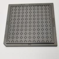 China ESD Conductive IC Chip Tray 100pcs - Lightweight Waffle Pack for Electronic Components with 120°C Heat Resistance for sale