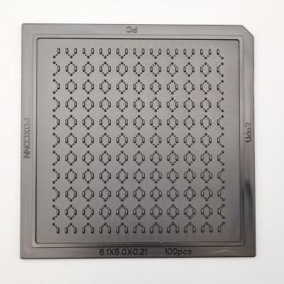 China OEM Reusable Anti-Acid ESD Plastic Trays 2-4 Inch with 10^4-10^11Ω Surface Resistance for sale