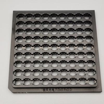 China Biodegradable Semiconductor Tray PC ESD 7.0×5.9×2.0mm ISO Certified Custom IC Packaging for sale