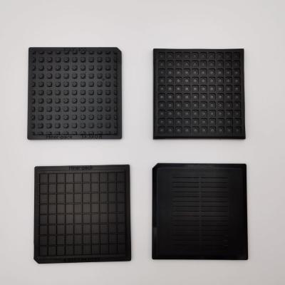 China 4 Inch ESD Standard PPE Matrix Trays with 1.0×10⁴-1.0×10¹¹Ω Surface Resistance and 0.3mm Flatness for sale