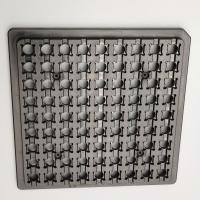 China 4 Inch IC Loading Tray with 81 Cavity Matrix | Anti-Static PC Material | HN21025 Model for Electronic Components for sale