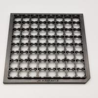 China Heat Resistant IC Electronic Components Tray 81PCS 4 Inch with 1.0×10⁴-1.0×10¹¹Ω Resistance for Military Industry for sale