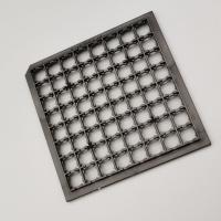 China Heat Resistant IC Electronic Components Tray 81PCS 4 Inch with 1.0×10⁴-1.0×10¹¹Ω Resistance for Military Industry for sale