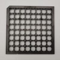 China Heat Resistant IC Electronic Components Tray 81PCS 4 Inch with 1.0×10⁴-1.0×10¹¹Ω Resistance for Military Industry for sale