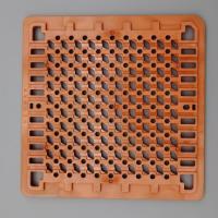 China SGS Permanent ESD Component Tray PC Biodegradable 100-Pocket 8.6mm Matrix for Electronics for sale