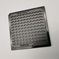 China HN2084 ESD Protection Tray 110-Pocket for Bare Die Transport 1.95×1.4×0.97mm ABS Material for sale
