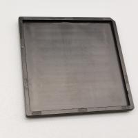 China Reusable 2 Inch Bare Die Trays - Black ESD ABS Material with 38×2.67×1.1mm Pocket Size for Electronic Components for sale
