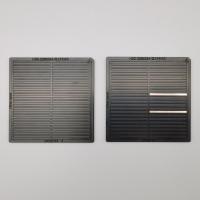 China 3 Inch Waffle Pack Bare Die Trays 44PCS with 32.98mm Pocket Size and 1.0x10⁴-1.0x10¹¹Ω Surface Resistance for sale