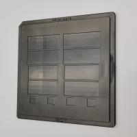 China ESD Antistatic Bare Die Trays for Electronic Components - 10⁴-10¹¹ Ohms Resistance, Custom Sizes 36×13.5mm for sale