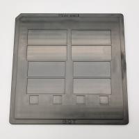 China ESD Antistatic Bare Die Trays for Electronic Components - 10⁴-10¹¹ Ohms Resistance, Custom Sizes 36×13.5mm for sale