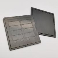 China ESD Antistatic Bare Die Trays for Electronic Components - 10⁴-10¹¹ Ohms Resistance, Custom Sizes 36×13.5mm for sale