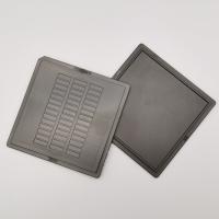 China Heat Resistant ESD Bare Die Trays 101.6x101.6mm with 100°C Temperature Rating and 10⁴-10¹¹Ω Surface Resistance for sale