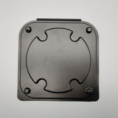 China ESD Black 4 Inch Wafer Shipping Box with Hoop Ring - Anti-Static Semiconductor Packaging for 4