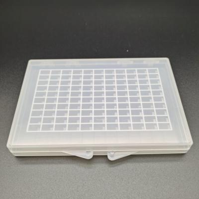 China SGS Transparent Matrix Mesh ESD Gel Box 152.4x101.6x12.7mm with ABS Conductive Material for Electronic Components for sale