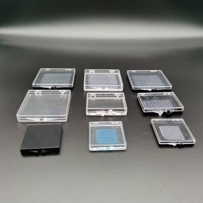 China ODM Transparent Anti Static Gel Sticky Box with 3×3mm Mesh and Multiple Retention Levels for Electronic Components for sale