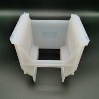 China 6 Inch Anti-Corrosion Teflon Wafer Shipping Box 25PCS Capacity for Semiconductor Automation Equipment for sale