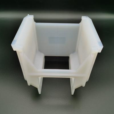 China 6 Inch Anti-Corrosion Teflon Wafer Shipping Box 25PCS Capacity for Semiconductor Automation Equipment for sale