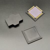 China ABS Single QFP Waffle Pack Tray 5.5mm Thickness Antistatic IC Carrier for Electronic Components for sale